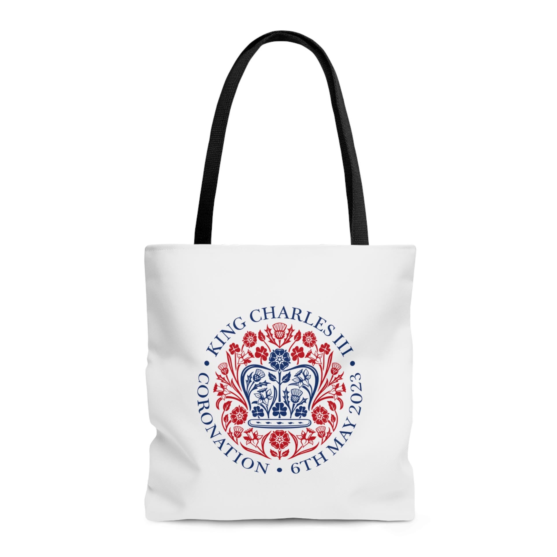 Canvas Tote Bag - Coronation Emblem for Charles III – Turned Art